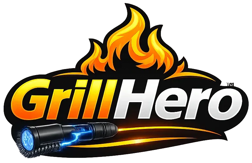 GrillHero™ – Elektrisk Grillborste | 50% Rabatt