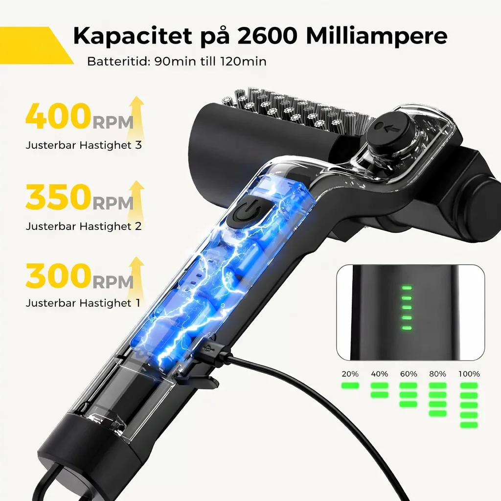 GrillHero™ – Elektrisk Grillborste | 50% Rabatt